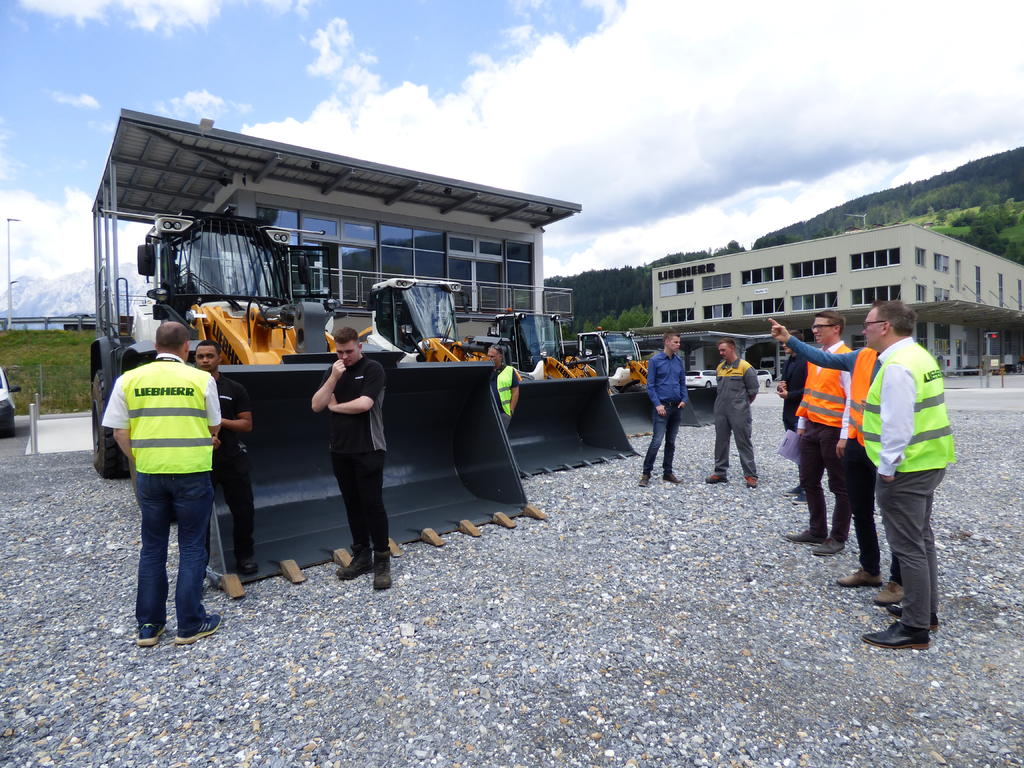 The HUB team recently visited the Liebherr-Werk Bischofshofen GmbH ...