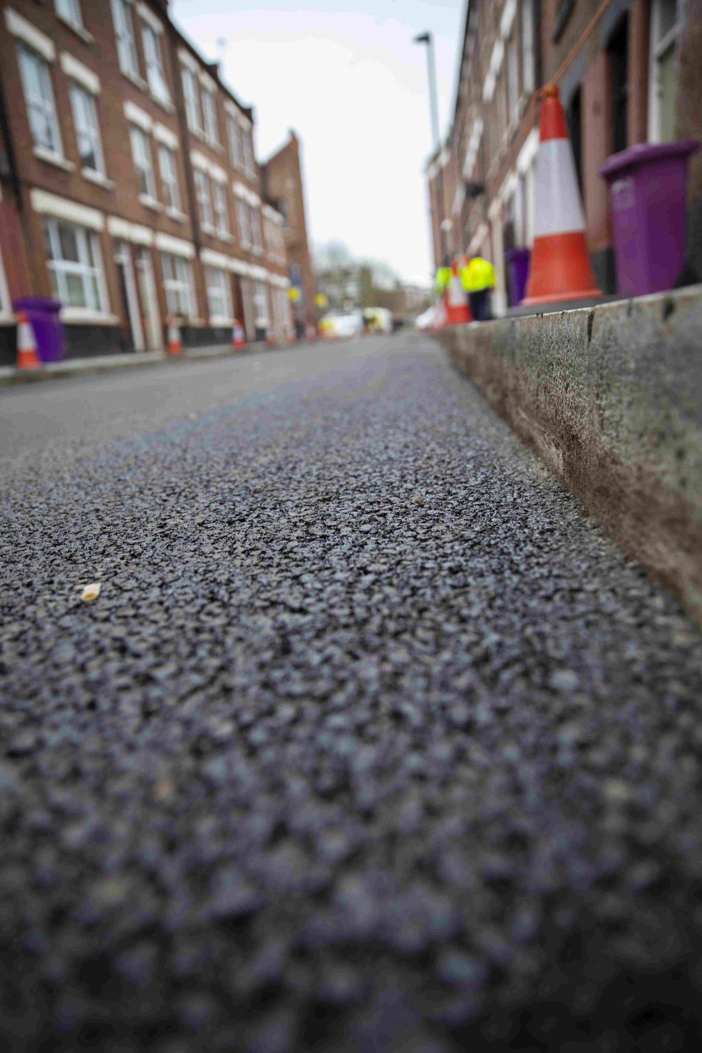 London’s first recycled ‘rubber road’ is laid in Tower Hamlets | Hub-4