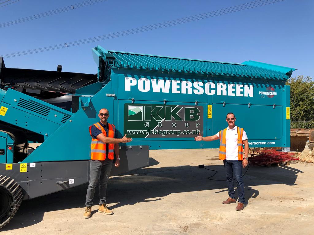 KKB Group purchase a further 8 Powerscreen Screeners, 4 four Chieftain ...
