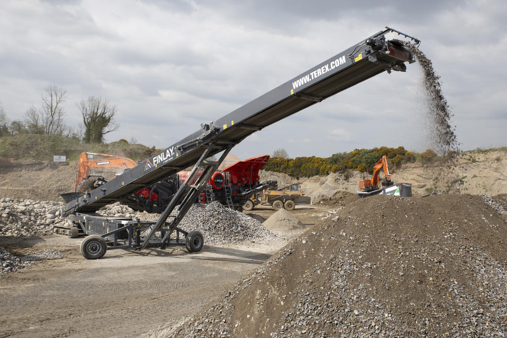 Finlay® introduce new TR-80 Radial Conveyor. | Hub-4