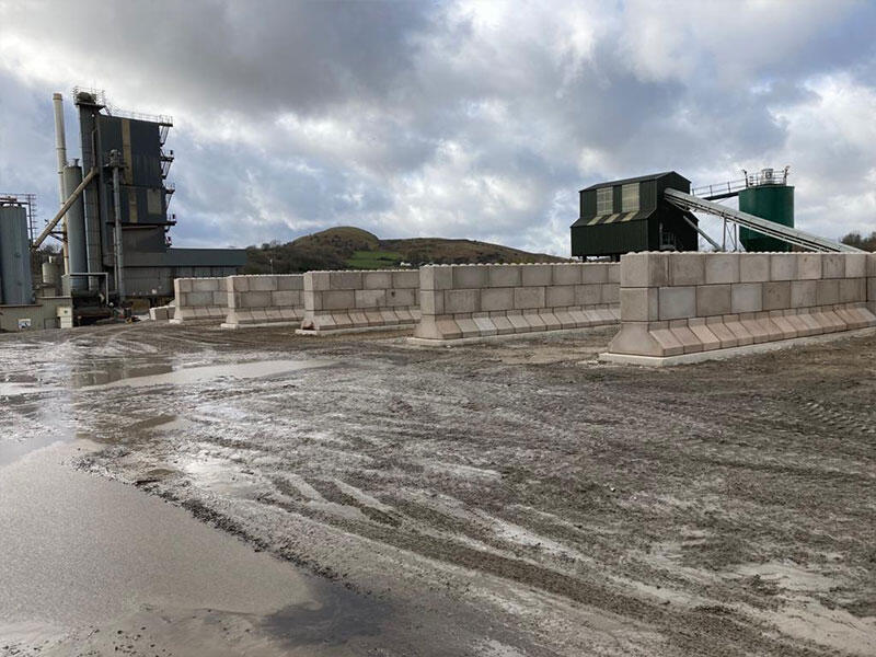 How Legato Walling Blocks help stop the spread of fire in Modern Quarry ...